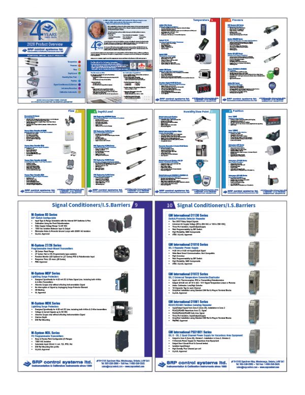 SRP Control Systems Ltd. Catalog – Pixellucy