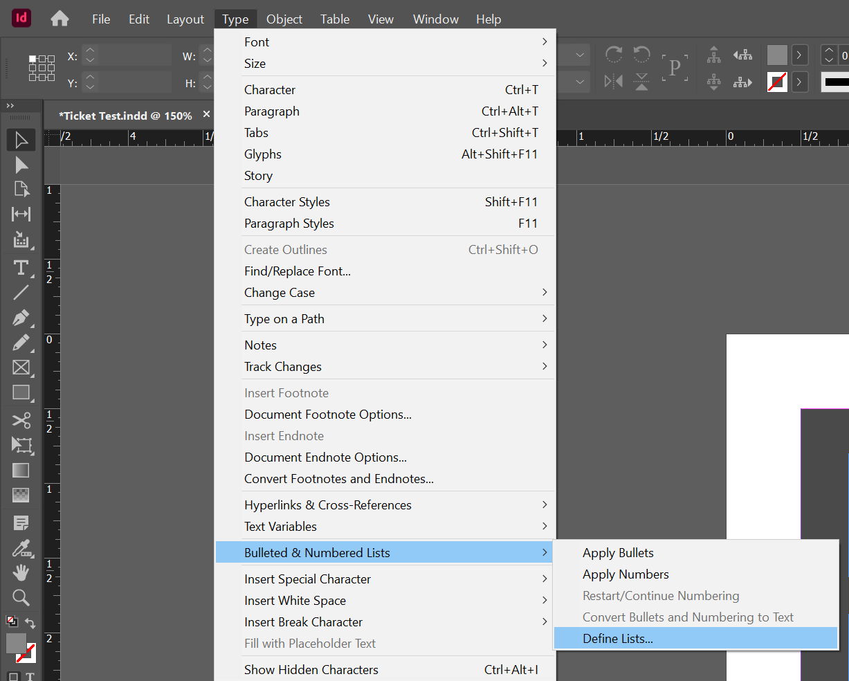 How To Create Numbered Tickets InDesign Method 2 Pixellucy