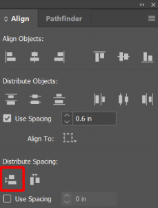 Indesign CC: How To Get Equal Spacing – Pixellucy