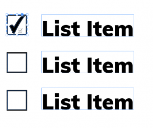 How to make an Interactive Checklist in Adobe Indesign? – Pixellucy